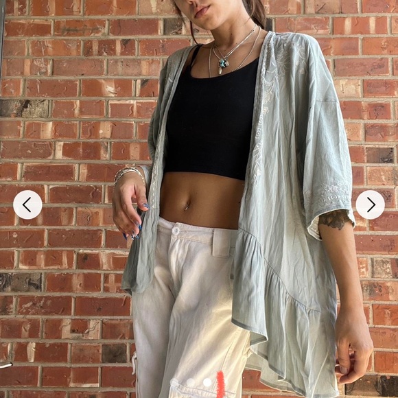 Bella Ella | Sweaters | Bella Ella Boutique Boho Mint Green Everlie ...